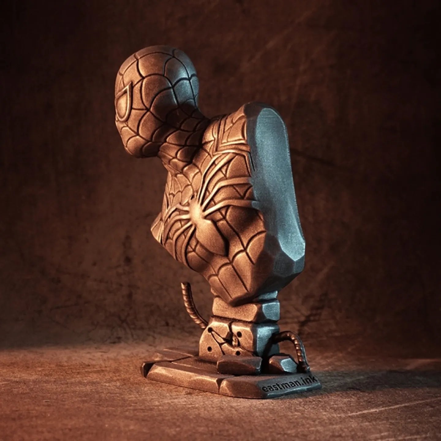 Web-Slinger's Essence: Spider-Man Bust. – FigureOut