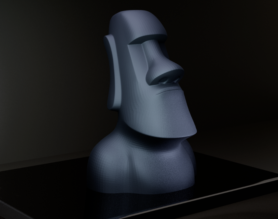 Majestic Moai Bust – FigureOut 3D
