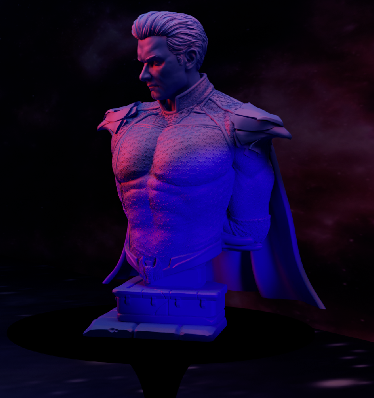Homelander Bust - Superhuman Leader – FigureOut 3D