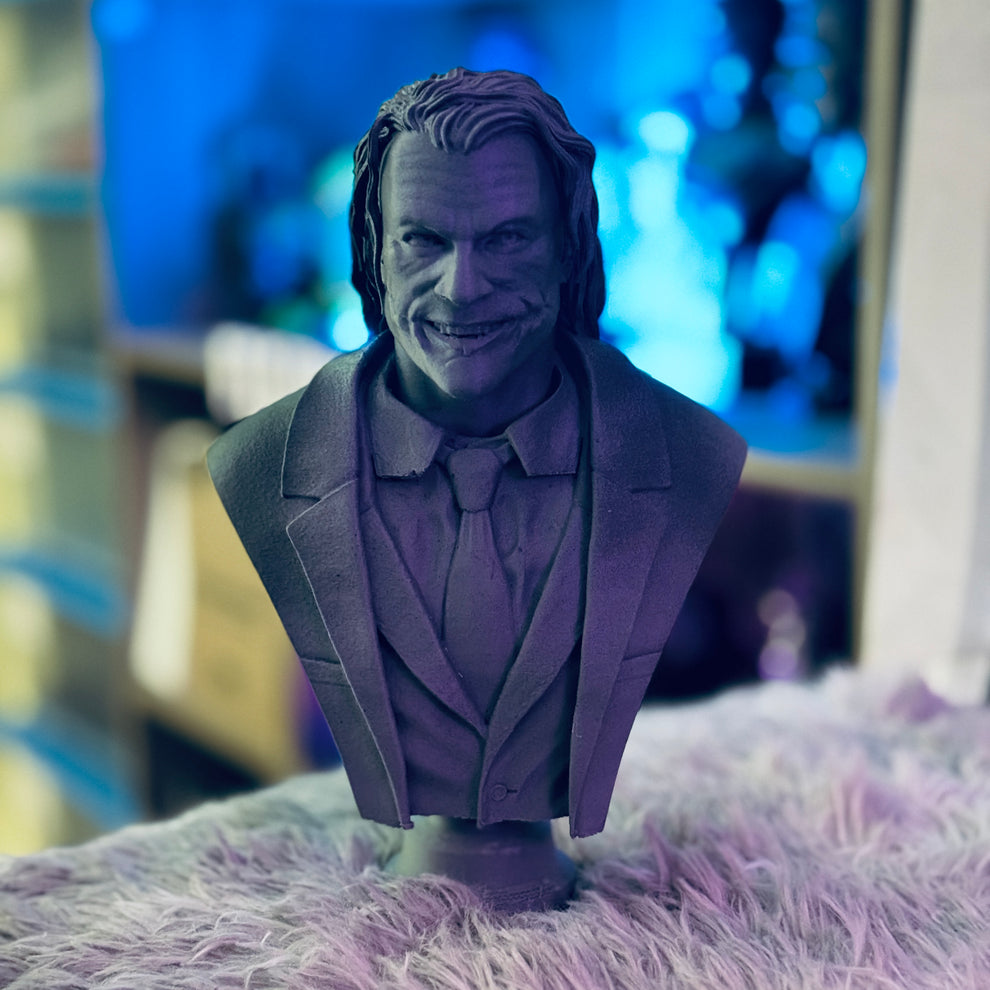The Joker's Lair-The Dark Knight Joker Bust – FigureOut