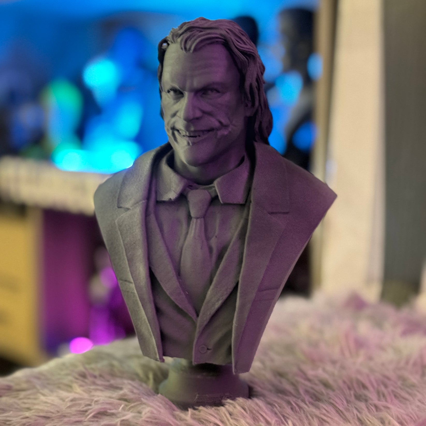 The Joker's Lair-The Dark Knight Joker Bust – FigureOut