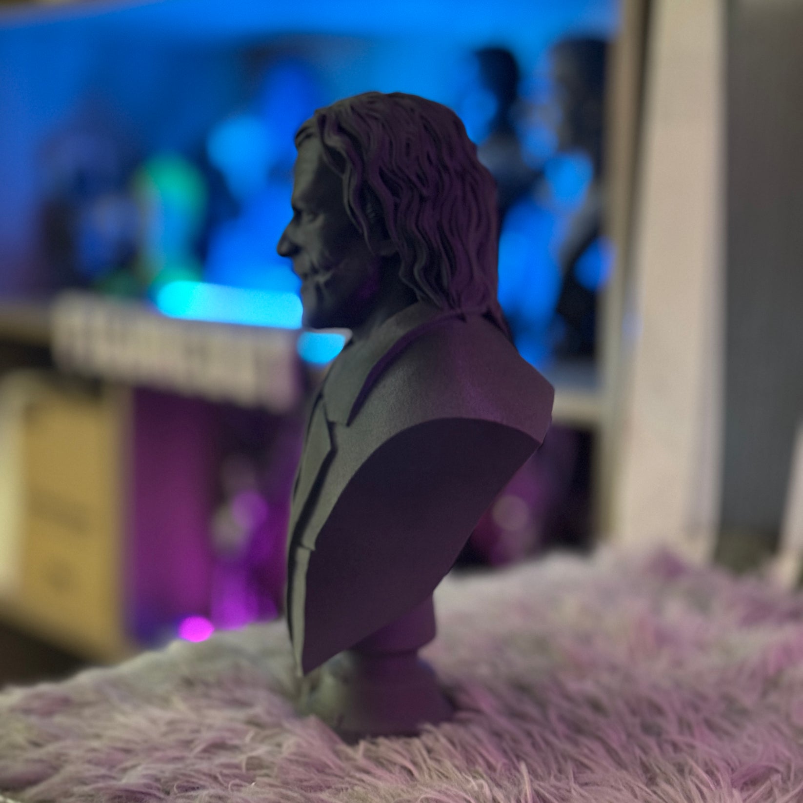 The Joker's Lair-The Dark Knight Joker Bust – FigureOut