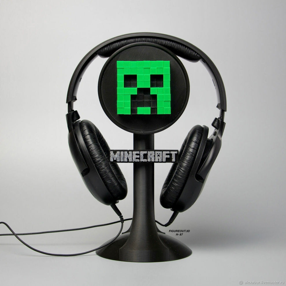 Minecraft Headphone Stand – FigureOut