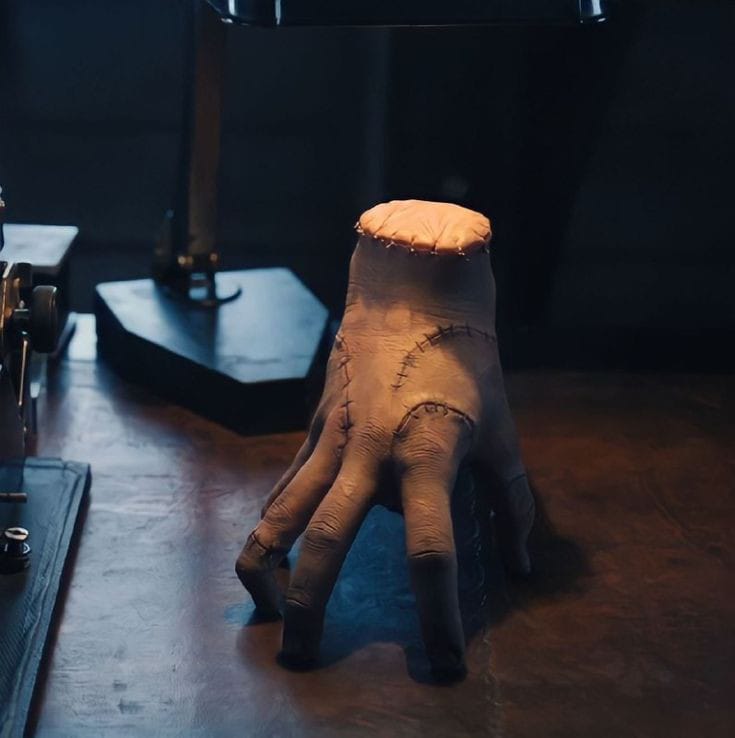 Thing the hand Wednesday Adams – FigureOut 3D