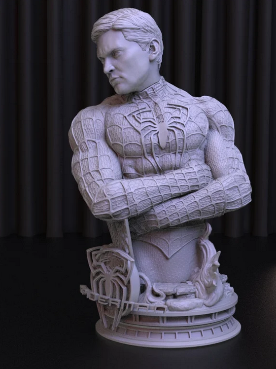 Tobey Maguire Spider-Man Bust – FigureOut