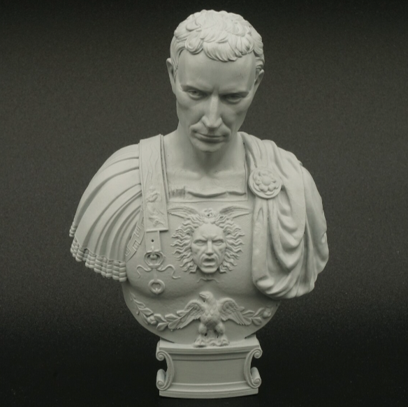 Imperial Elegance: Julius Caesar Bust – FigureOut