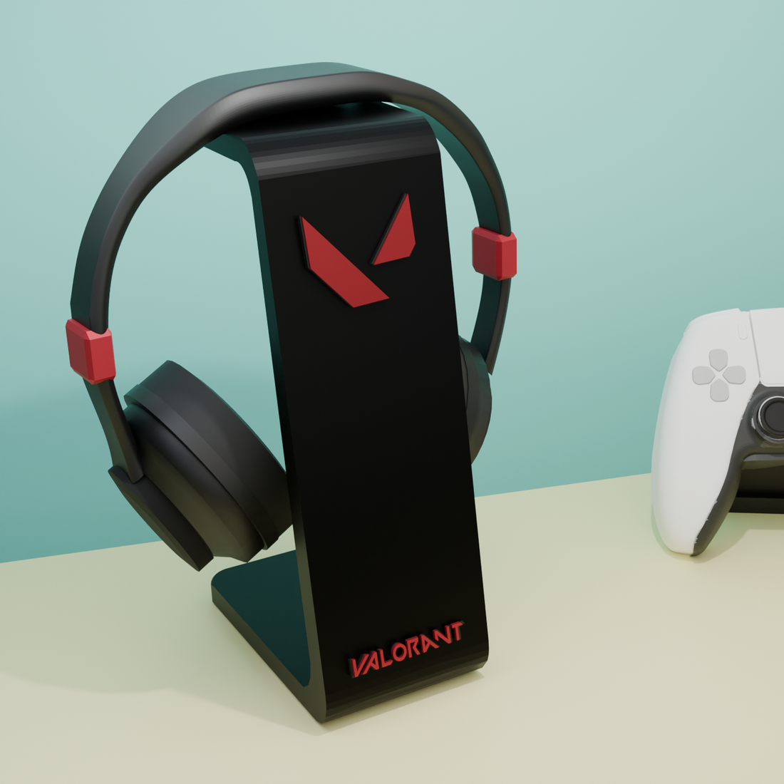 Valorant Headphone Stand – FigureOut