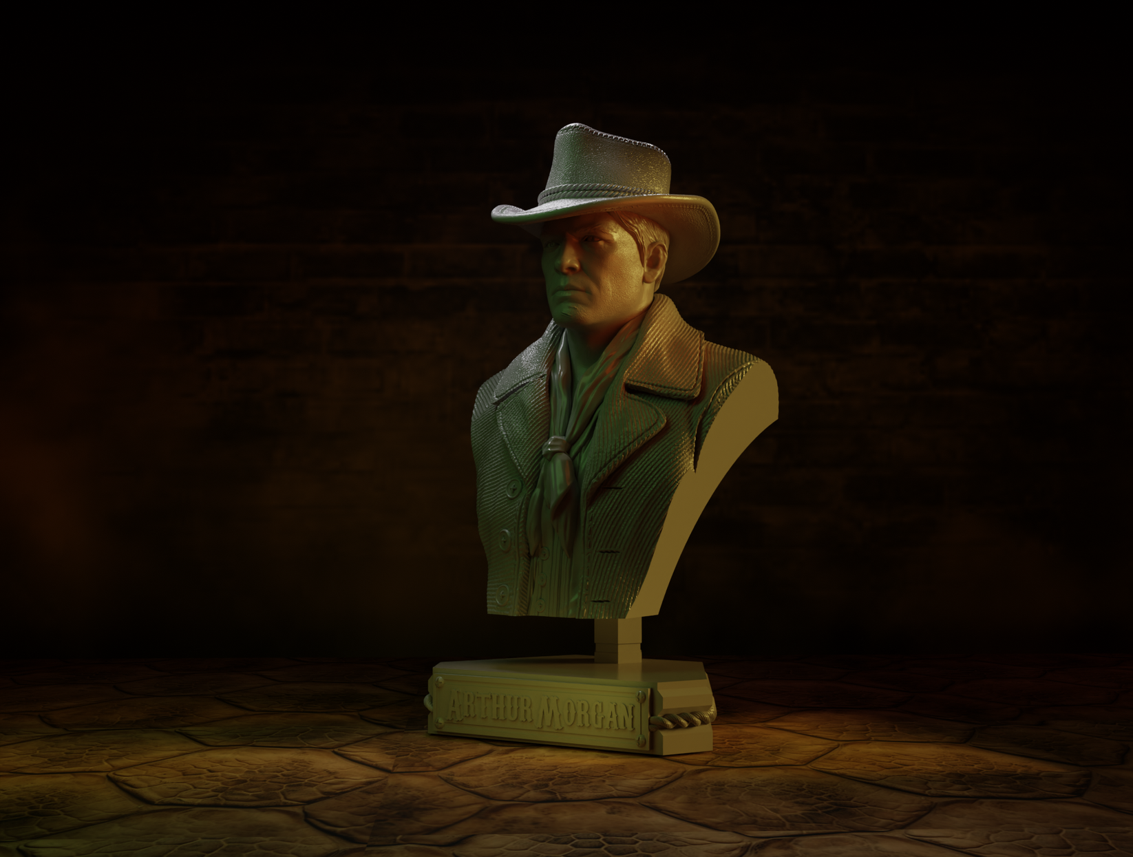 Red Dead Redemption 2 (RDR2): Arthur Morgan Bust – FigureOut