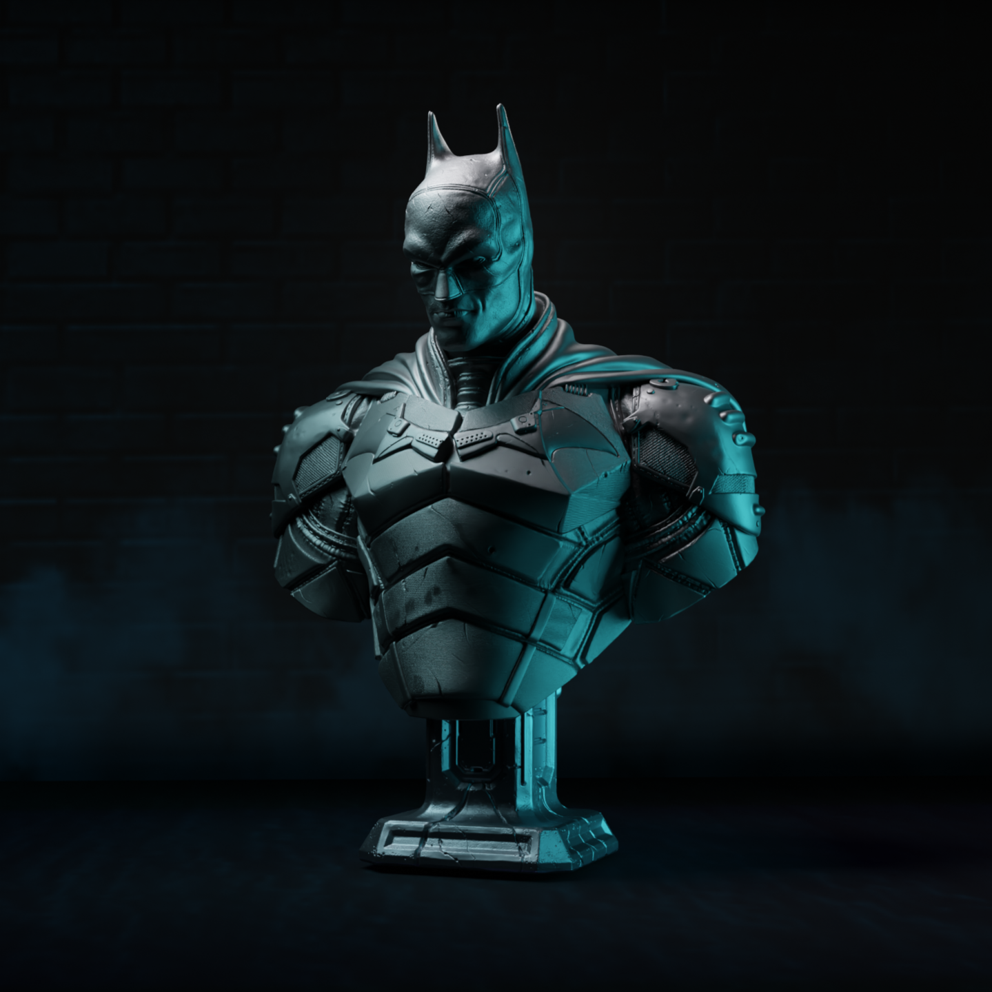 The Dark Knight Batman Bust – FigureOut 3D