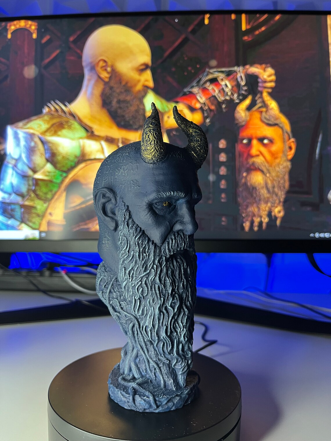 Mythical Marvels: Mimir Bust – FigureOut 3D