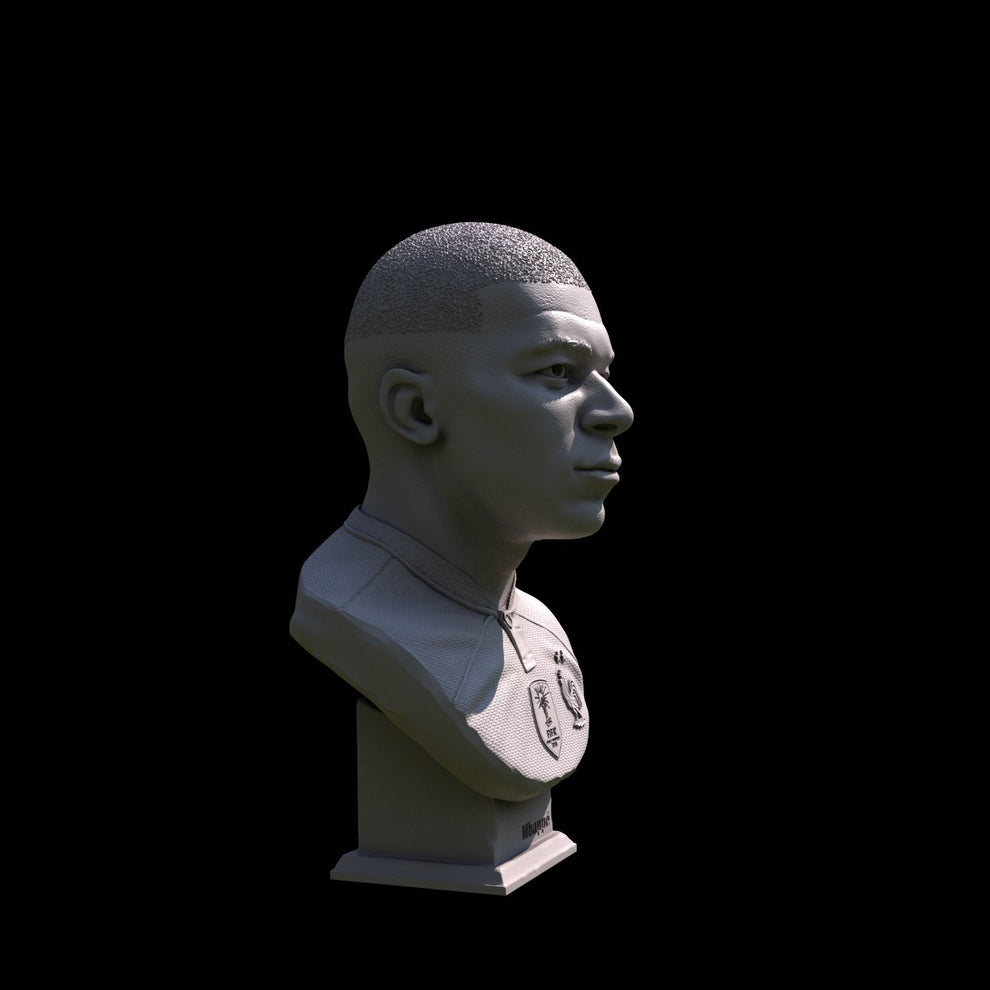 Kylian Mbappé Artwork Bust – FigureOut