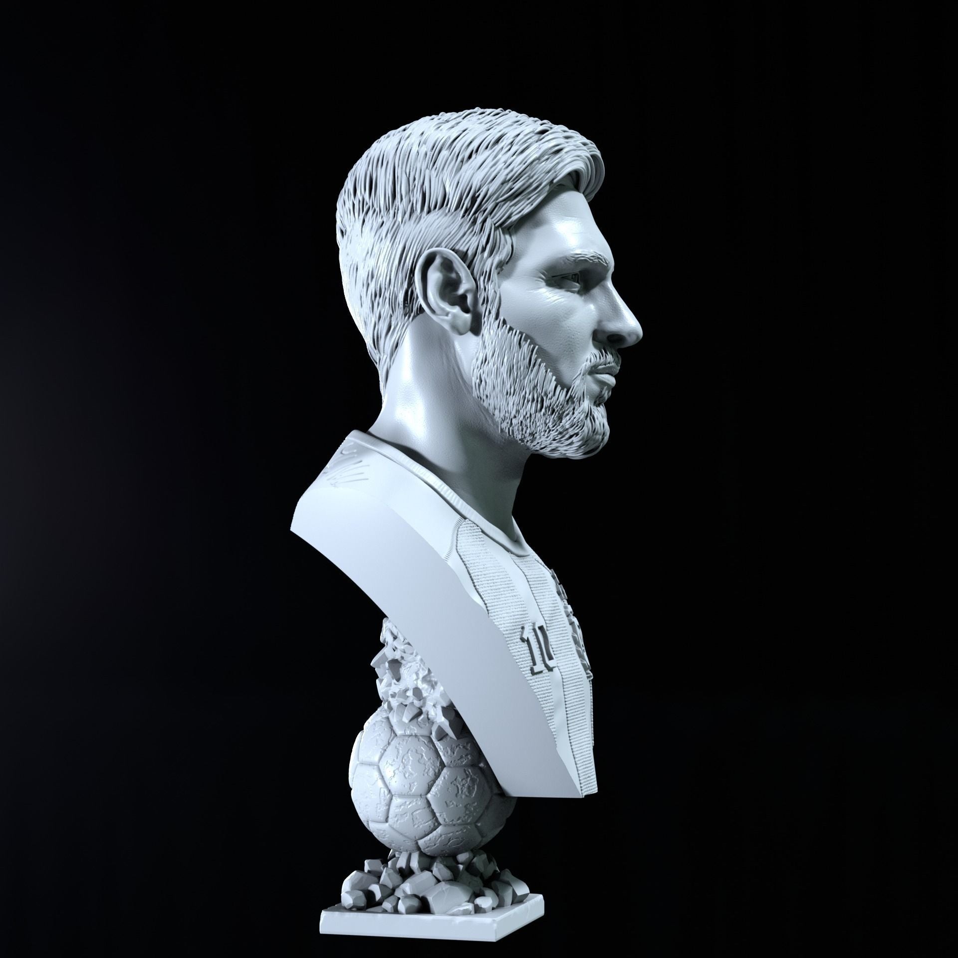 Exquisite Lionel Messi Artwork Bust – FigureOut