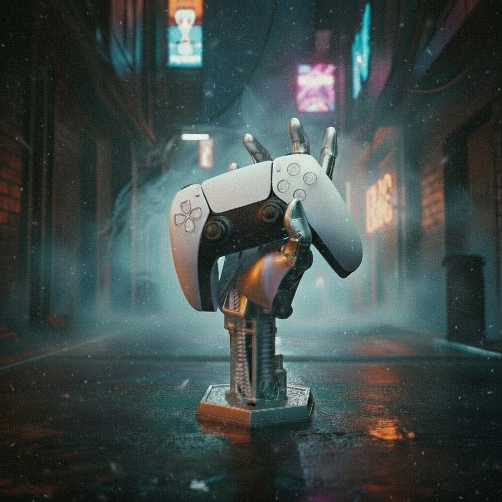Cyberpunk 2077 Johnny Silverhand Universal Controller Stand – FigureOut