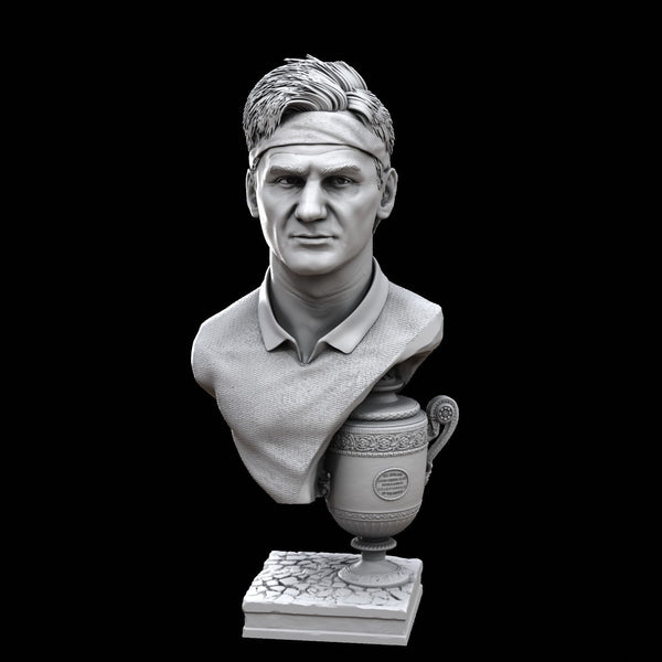 Roger Federer Artwork Bust – FigureOut