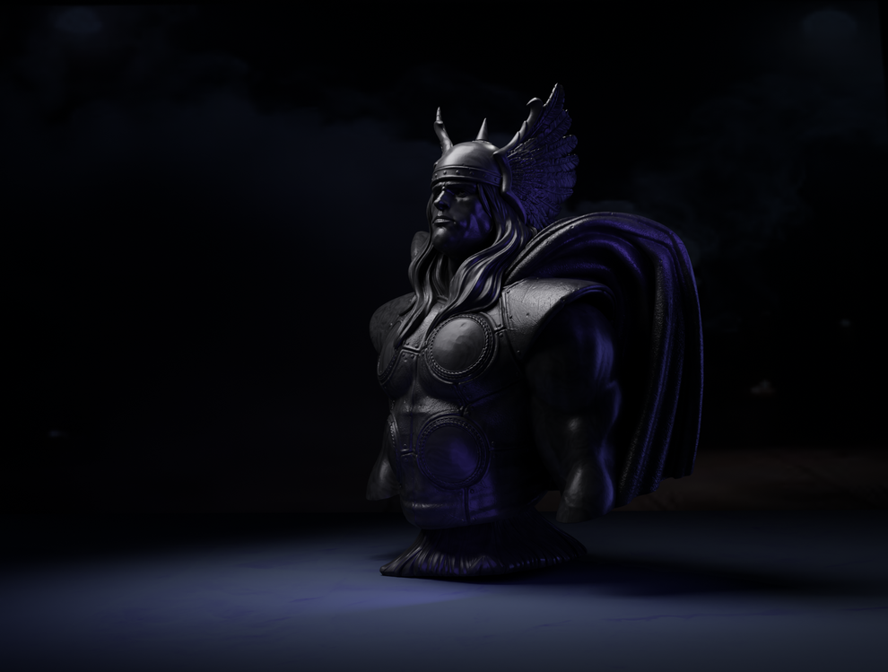 Thunder God's Legacy: Classic Thor Bust – FigureOut